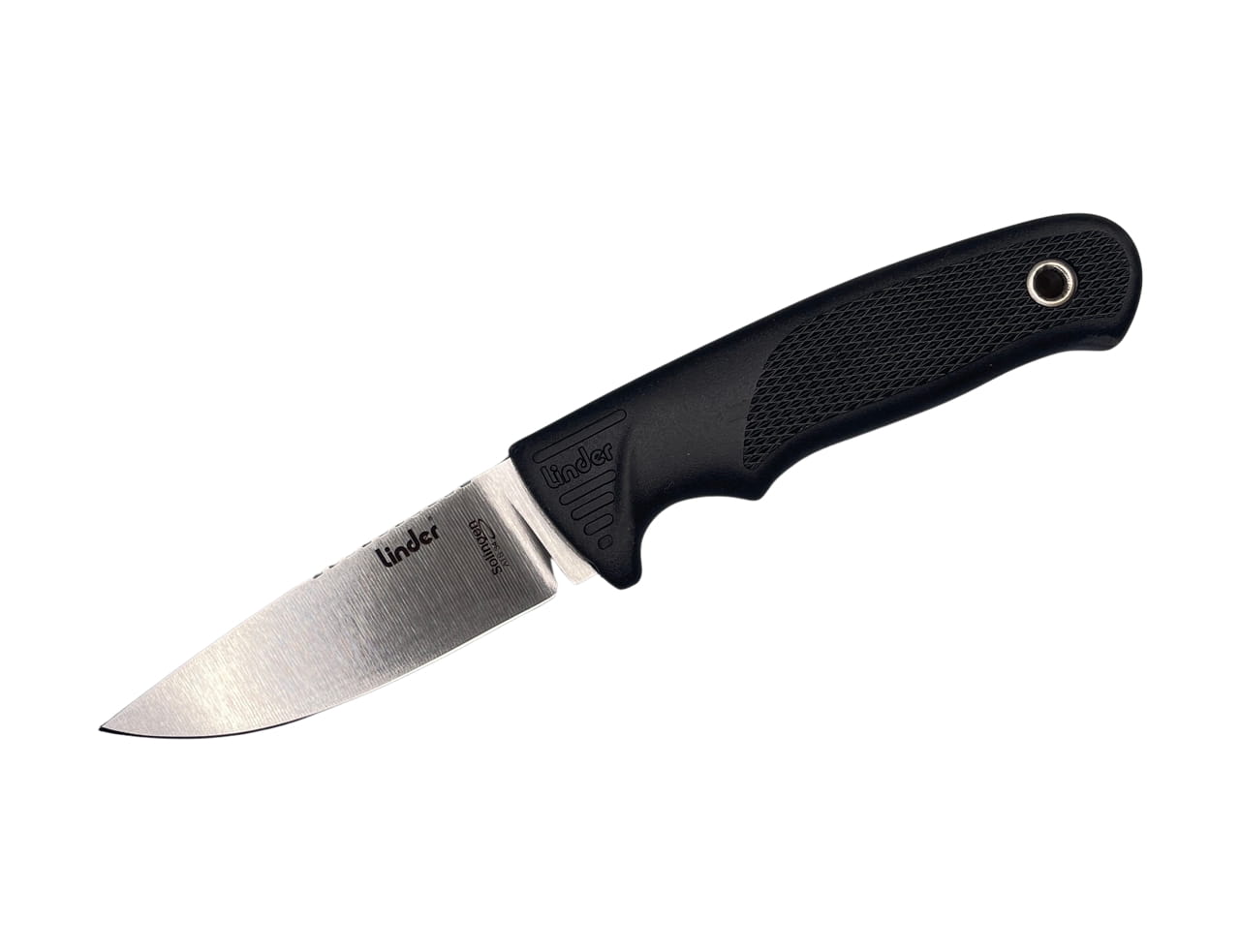 Linder - Super Edge 1 ATS 34 Jagdmesser Schwarz Kydexscheide mit Clip ...