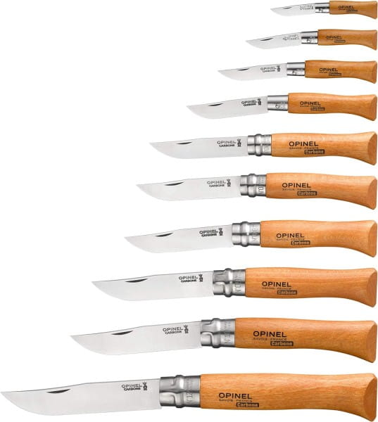 Opinel - Opinel Messer Set Carbon No 02 - No 12 Geschenkbox Messer-Maxx