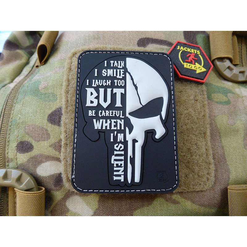 JTG SILENT PUNISHER Patch, swat, JTG 3D Rubber Patch | Patches & Aufnäher | Weiteres | Messer ...