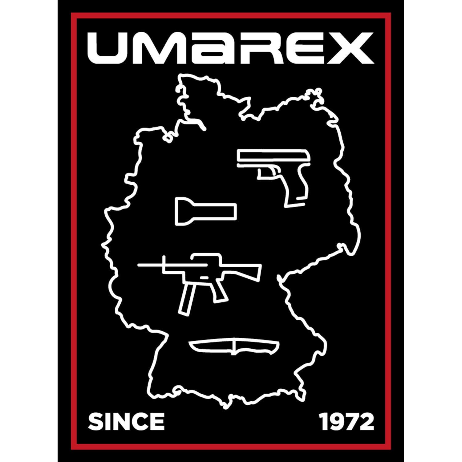 Walther - Umarex Rubber Patch Germany Messer-Maxx