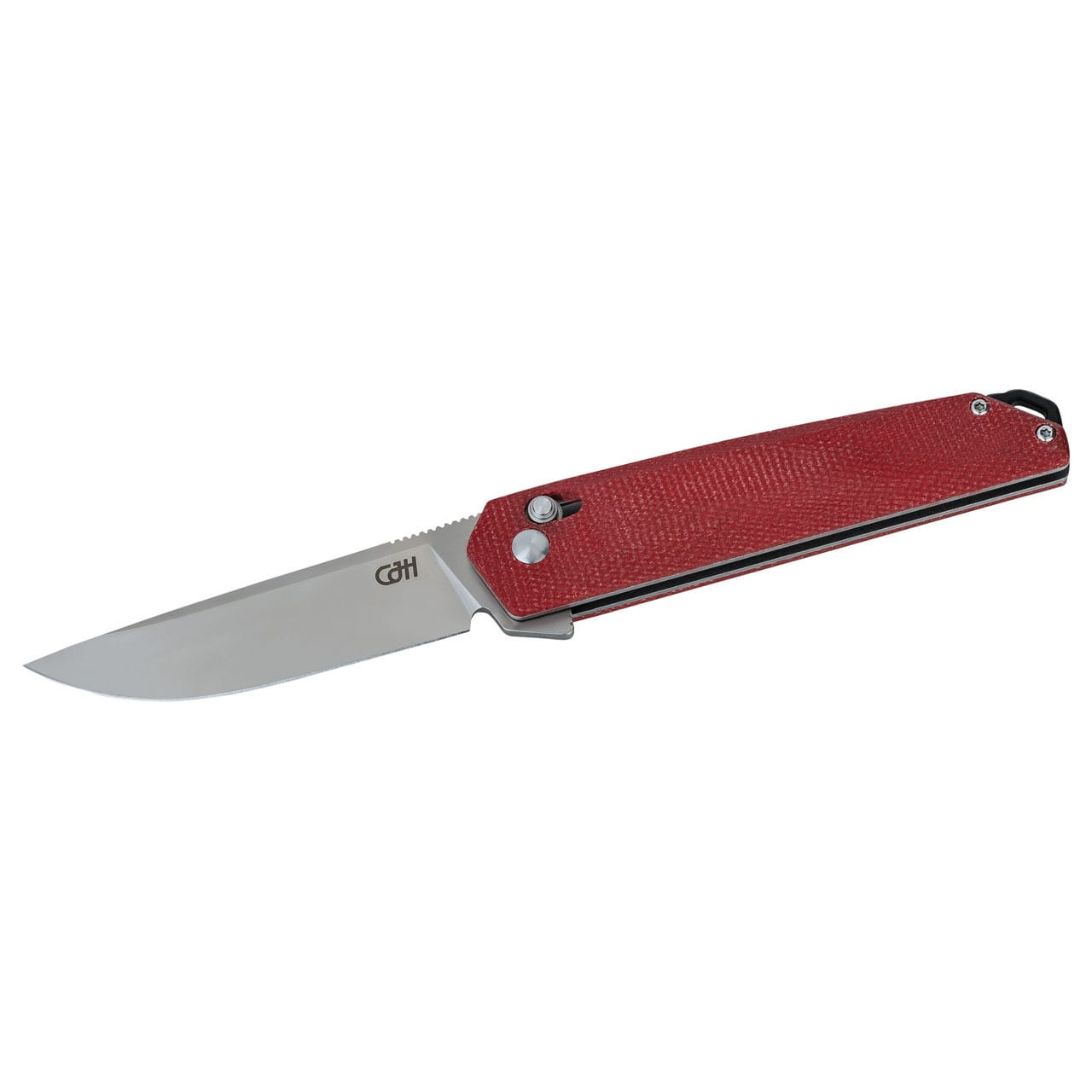 Einhandmesser Micarta rot | EDC-Messer | Taschenmesser