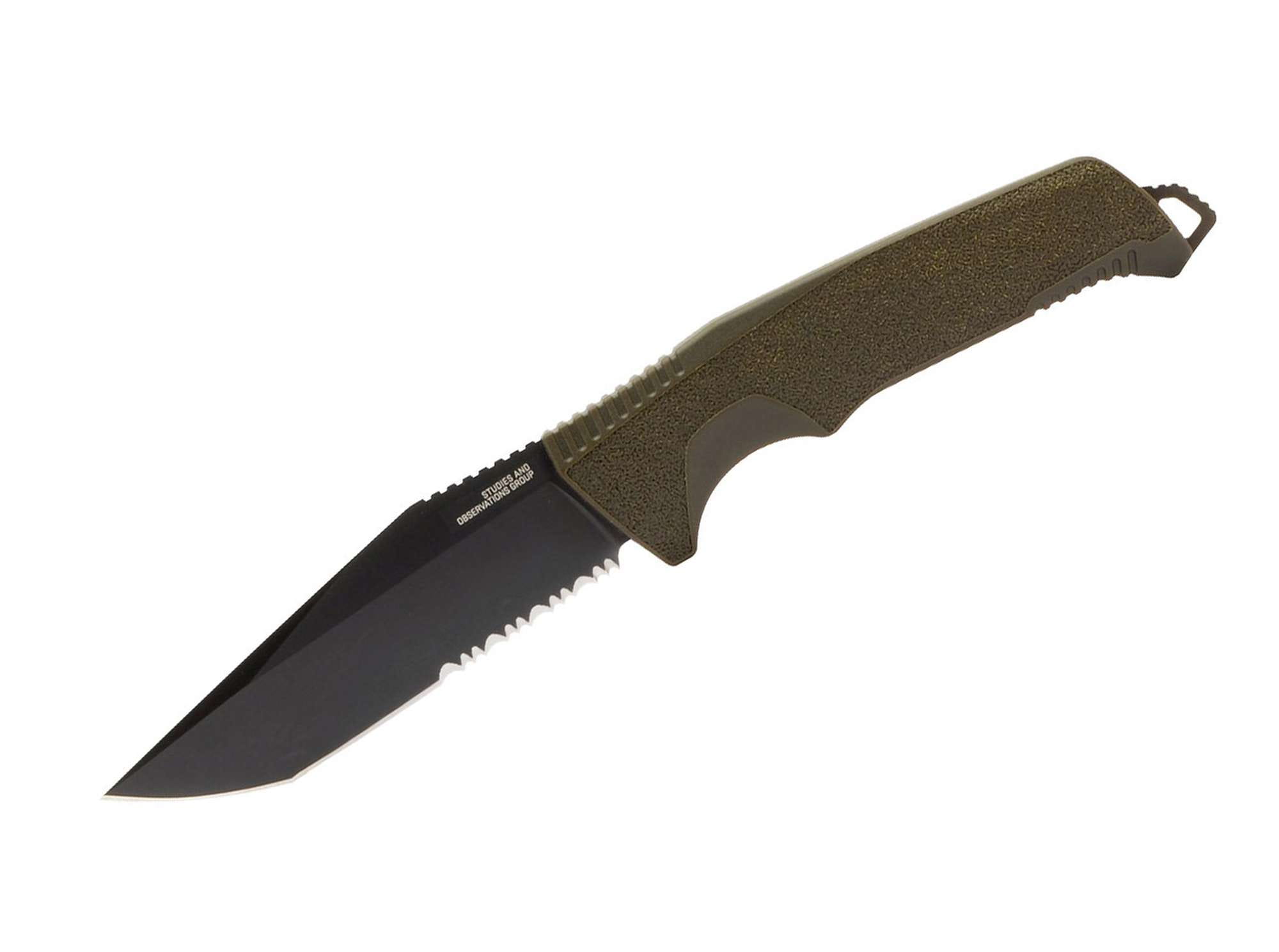 SOG - Trident FX OD Green Part Serrated Messer-Maxx