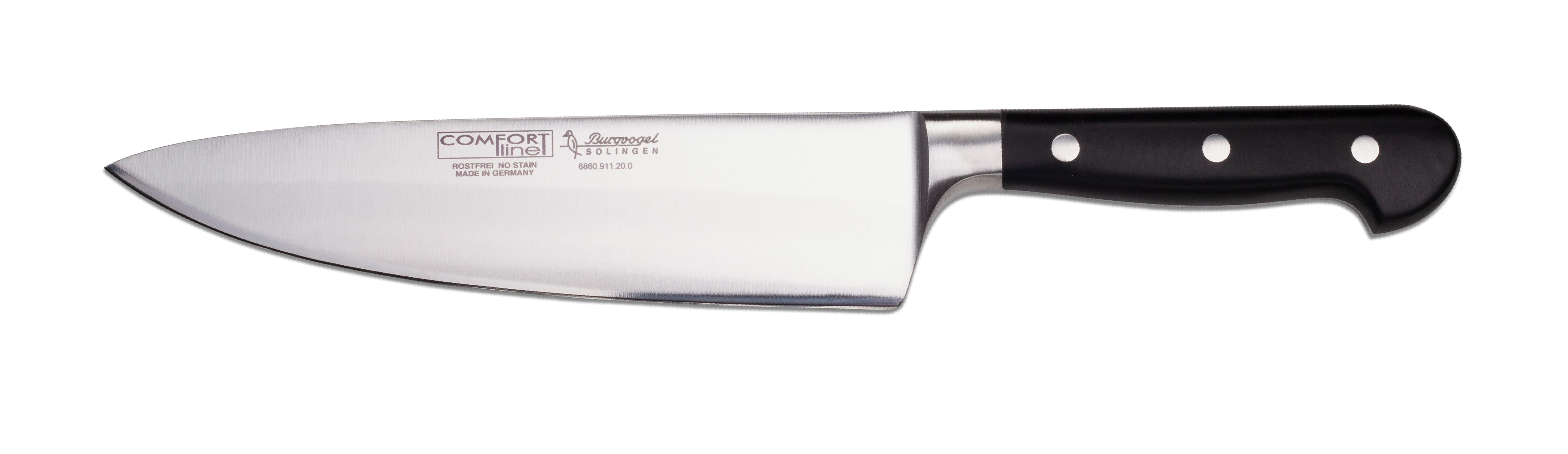 Burgvogel - Kochmesser 20 cm dünne Klinge Comfort Line Messer-Maxx